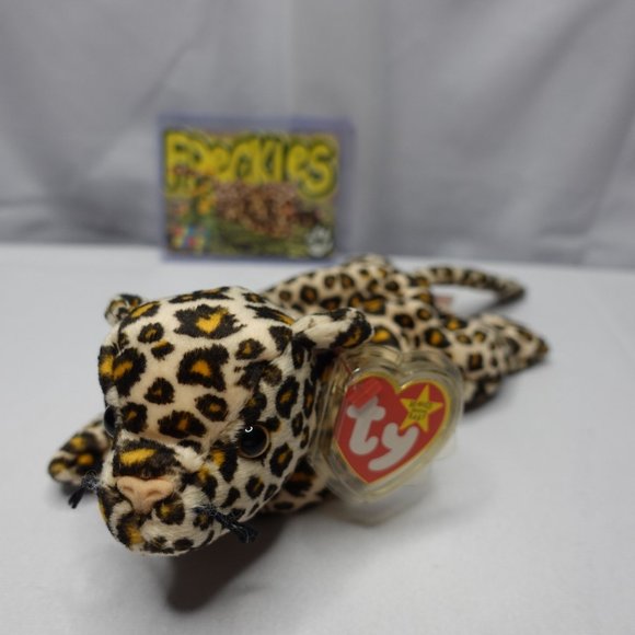 Ty | Toys | Vintage Ty Beanie Babies Freckles Leopard Style 466 | Poshmark
